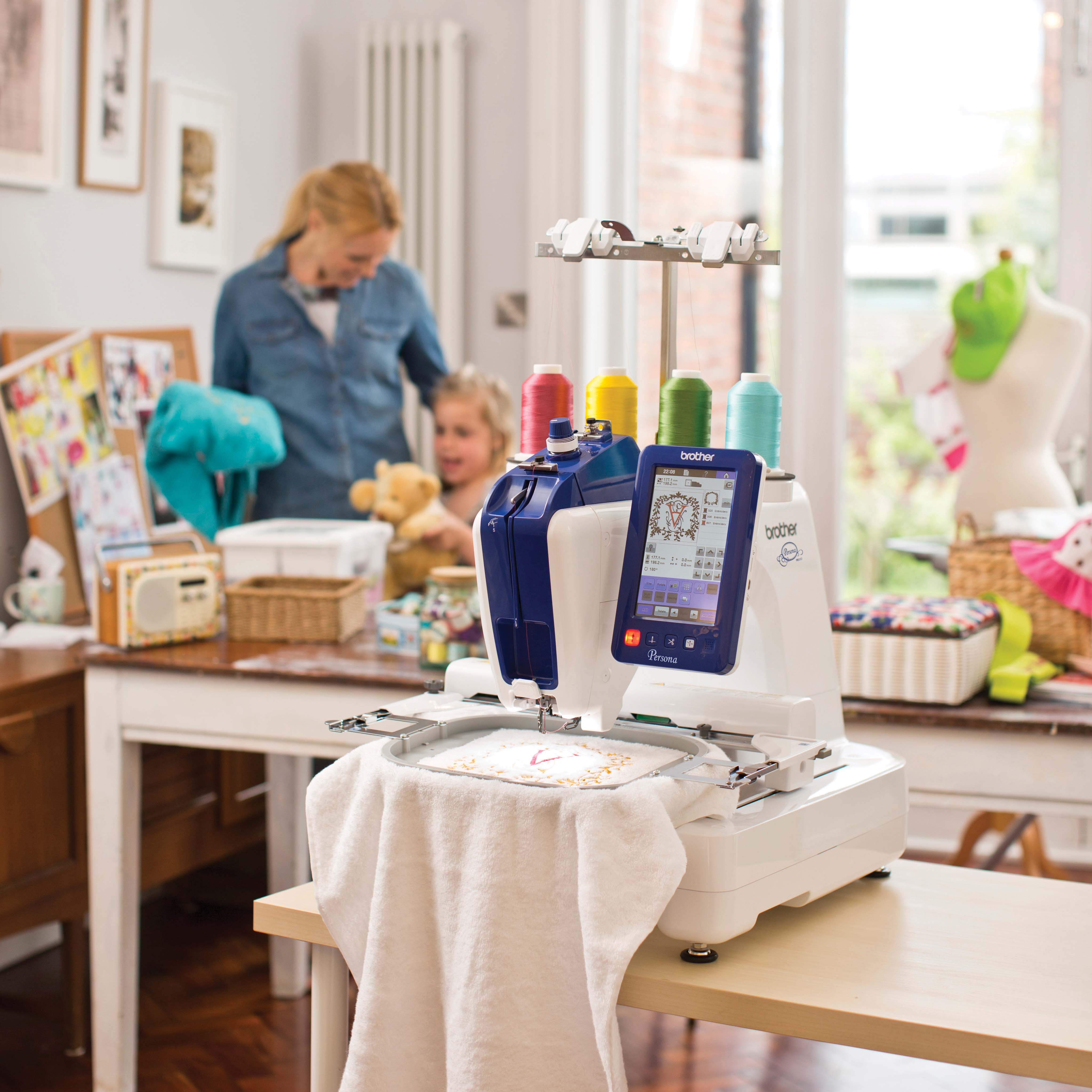 VR Commercial Embroidery Machine | Brother Gulf, Middle East & Africa