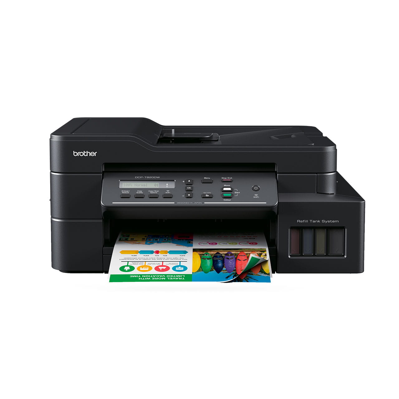 DCP-T820DW Ink Tank Printer | Brother Gulf, Middle East & Africa